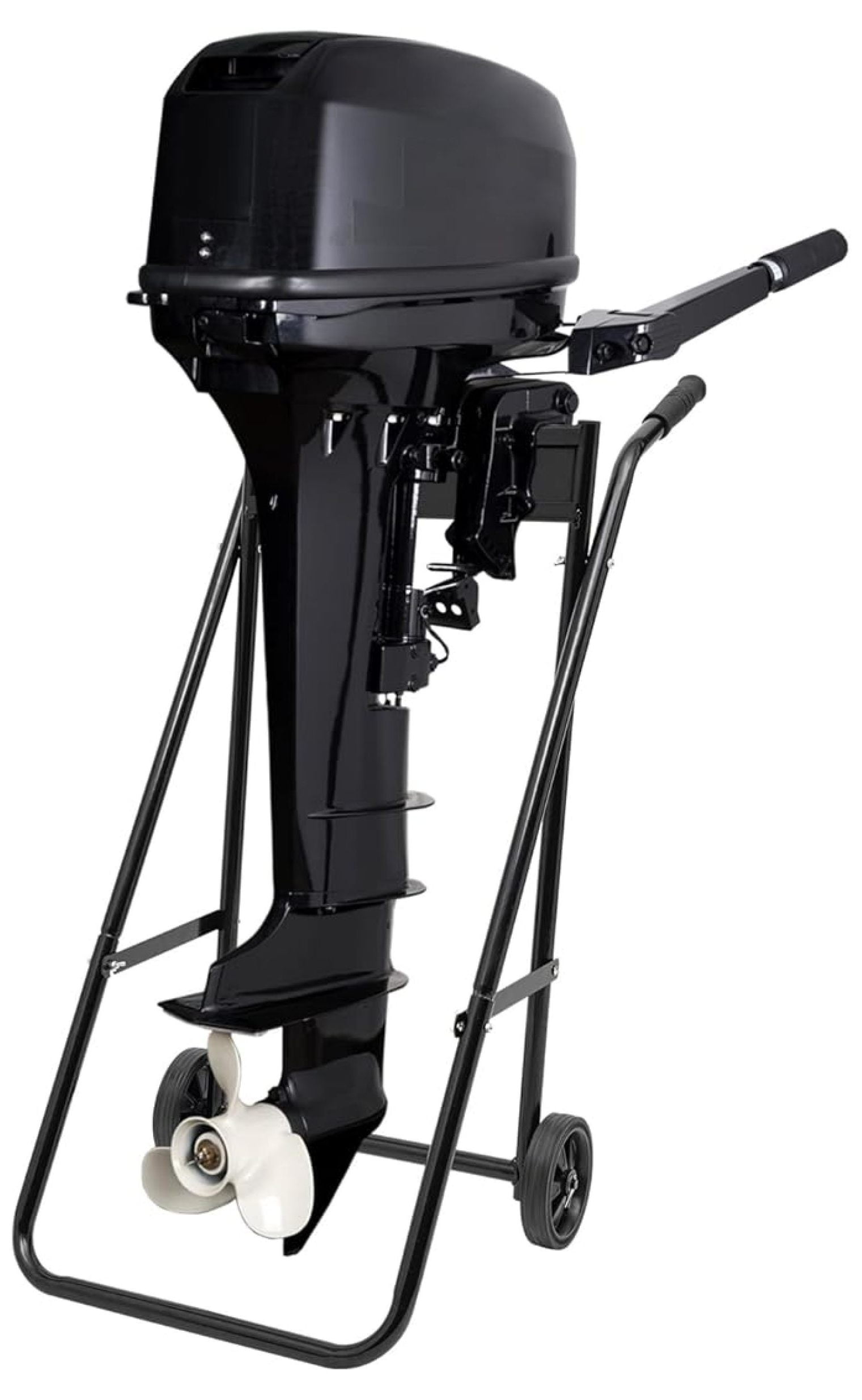 Outboard Boat Engine Stand, Folding Outboard Boat Motor Cart Dolly 40kg ...
