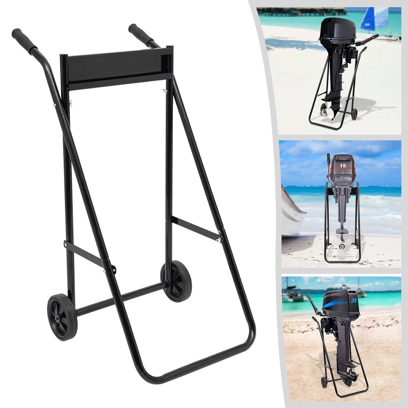 Outboard Boat Motor Cart Foldable Outboard Boat Engine Carrier Multi ...