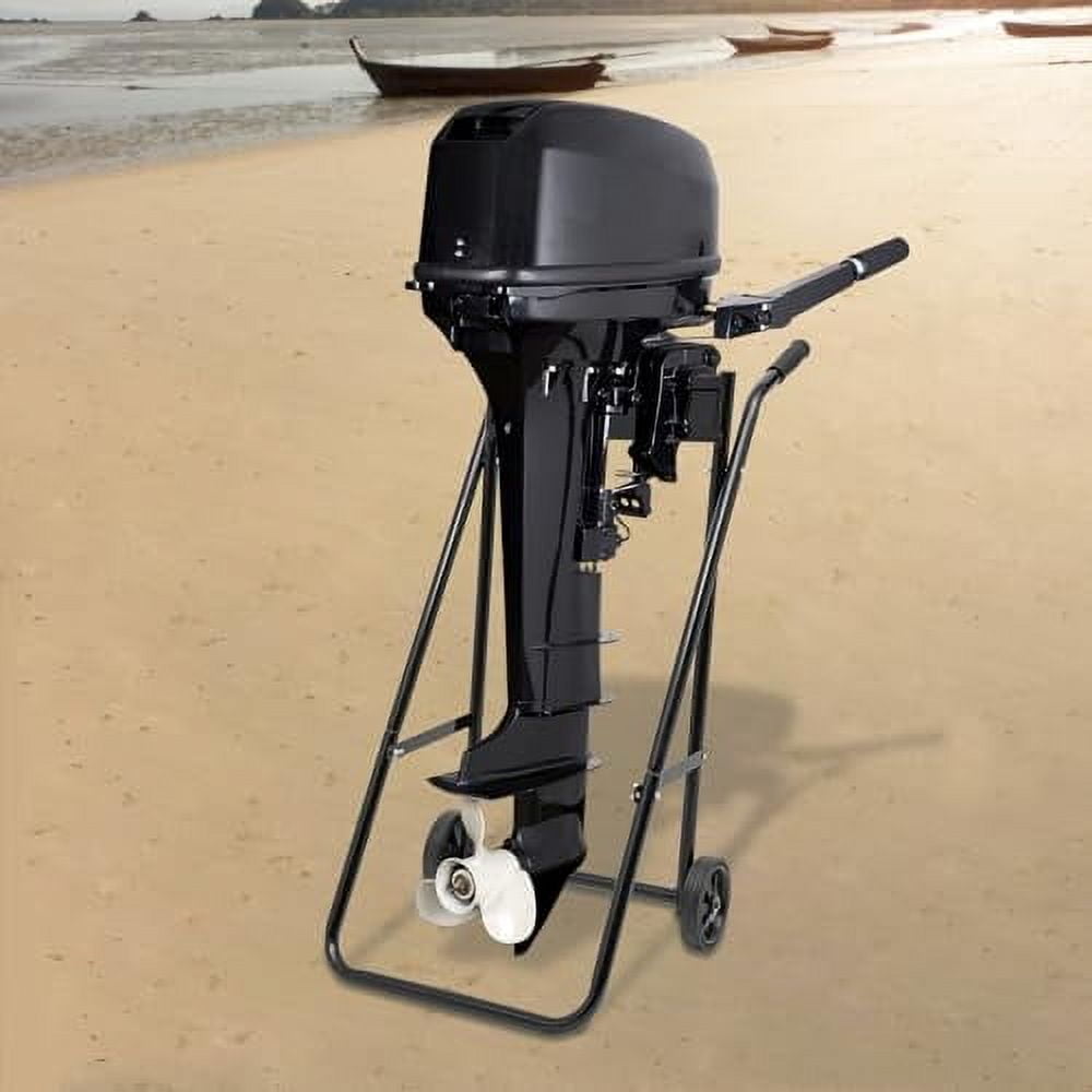 Outboard Boat Motor Stand Carrier Cart, Heavy Duty Boat Motor Stand ...