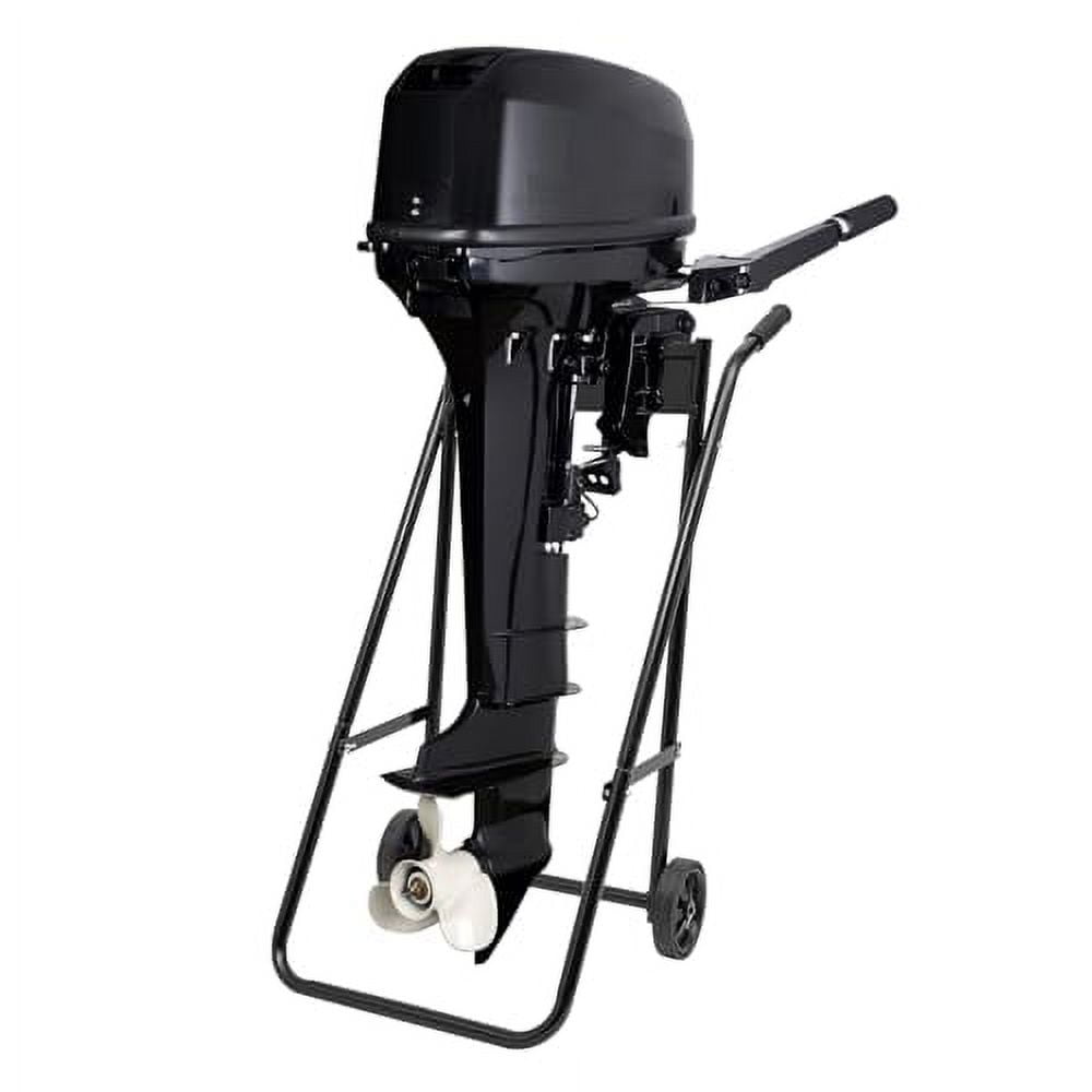 Outboard Boat Motor Stand Carrier Cart, Heavy Duty Boat Motor Stand ...