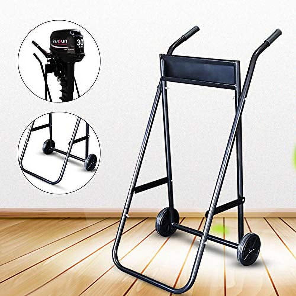 Outboard Boat Motor Stand, Cart Dolly Storage Engine Stand,154lbs ...