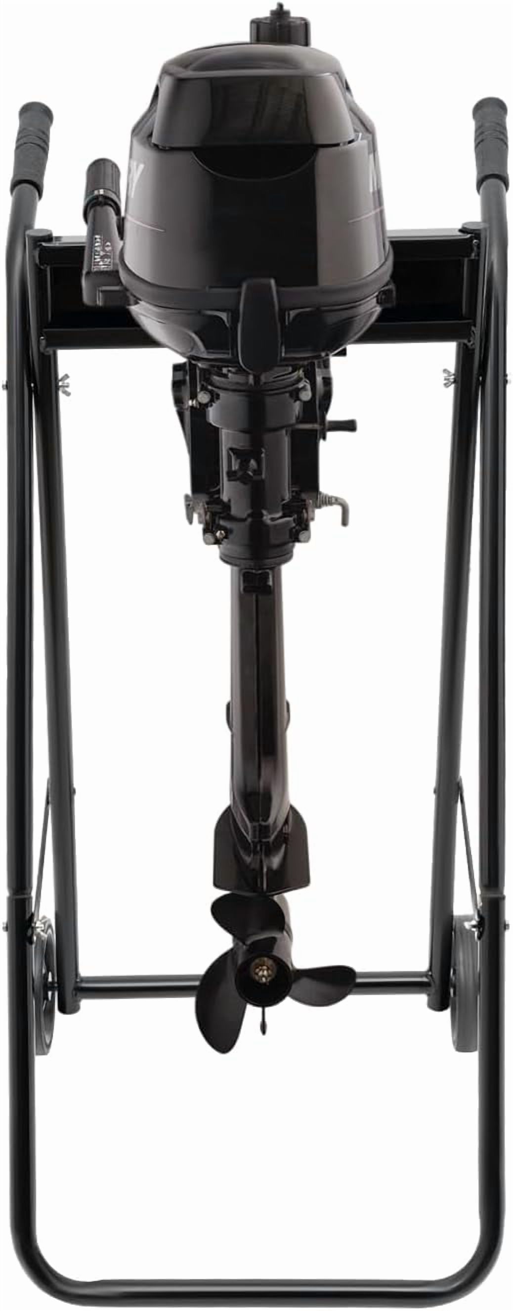 Outboard Boat Motor Stand Folding Heavy Duty Engine Carrier Cold Rolled ...