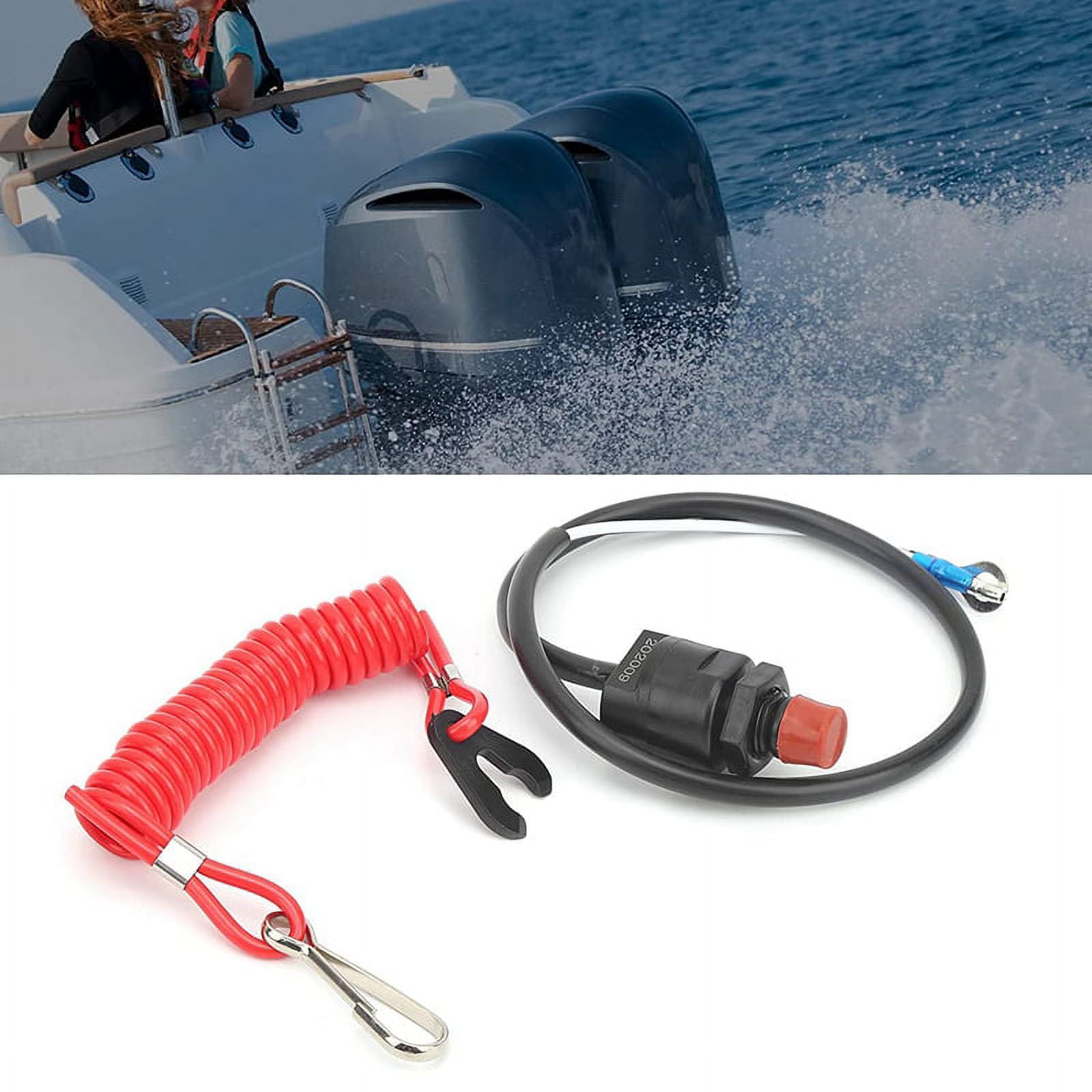 Outboard Cut Switch, for Emergency Stop Switch Lanyard Protect ...