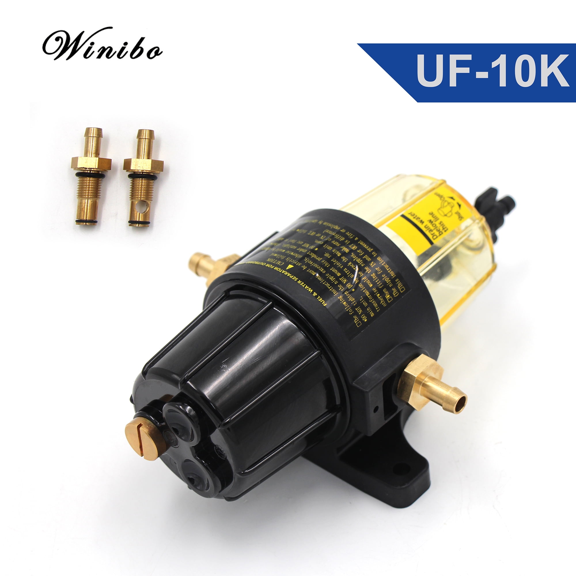 Outboard Marine Engine Fuel Filter Fuel-Water Separator Assembly UF-10K ...