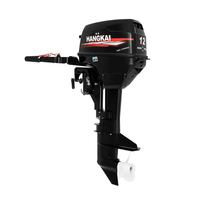 Outboard Motor Boat Engine 169CC Water Cooling CDI System 12HP 2 Stroke ...