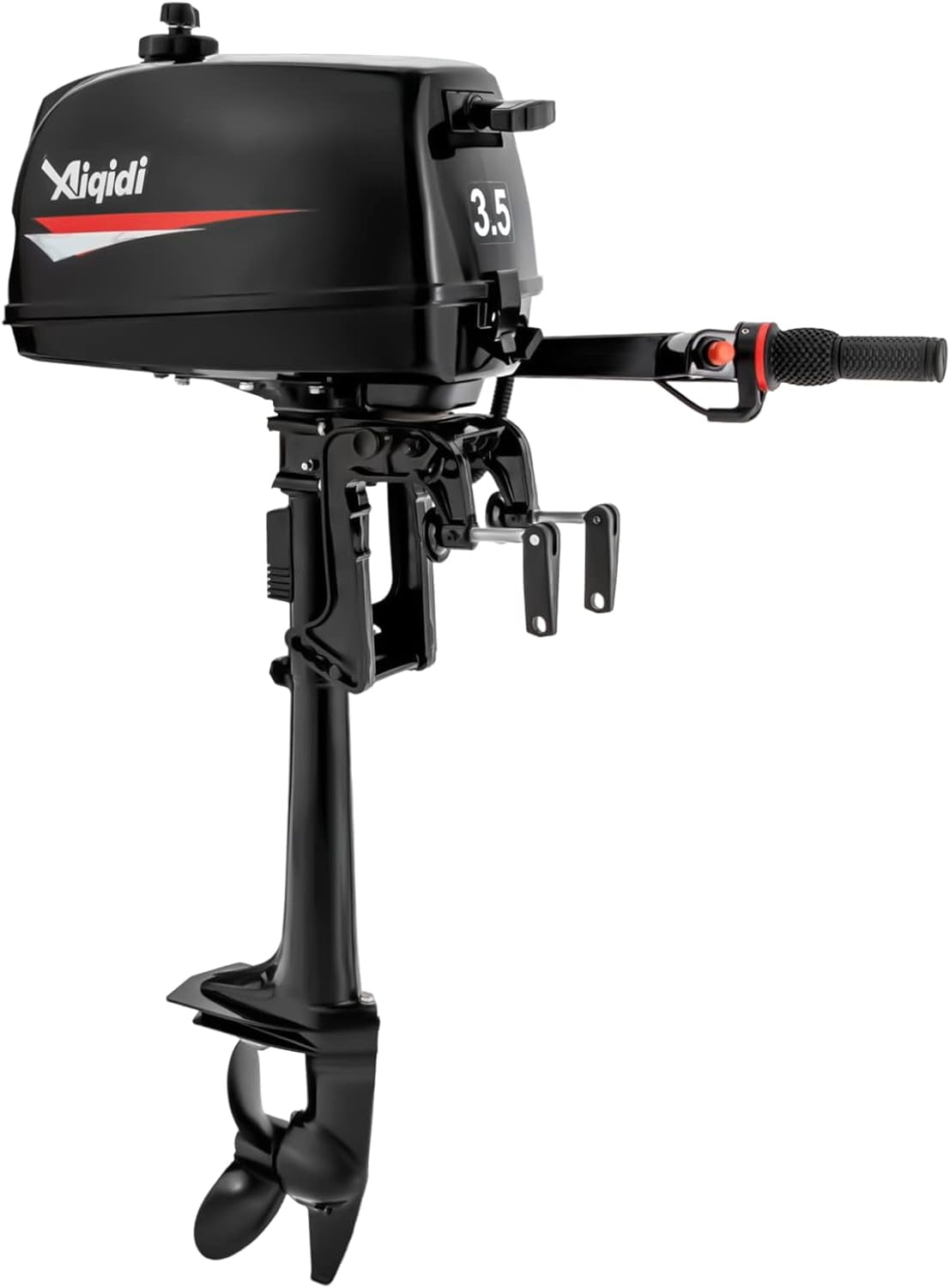 Outboard Motor Boat Engine,2 Stroke 3.5HP Heavy Duty Outboard Motor ...