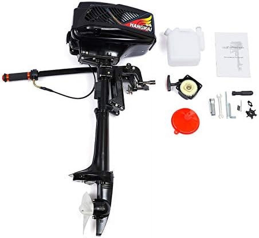 Outboard Motor Boat Engine, 2 Stroke Electric Boat Motor Engine, 3.6HP ...