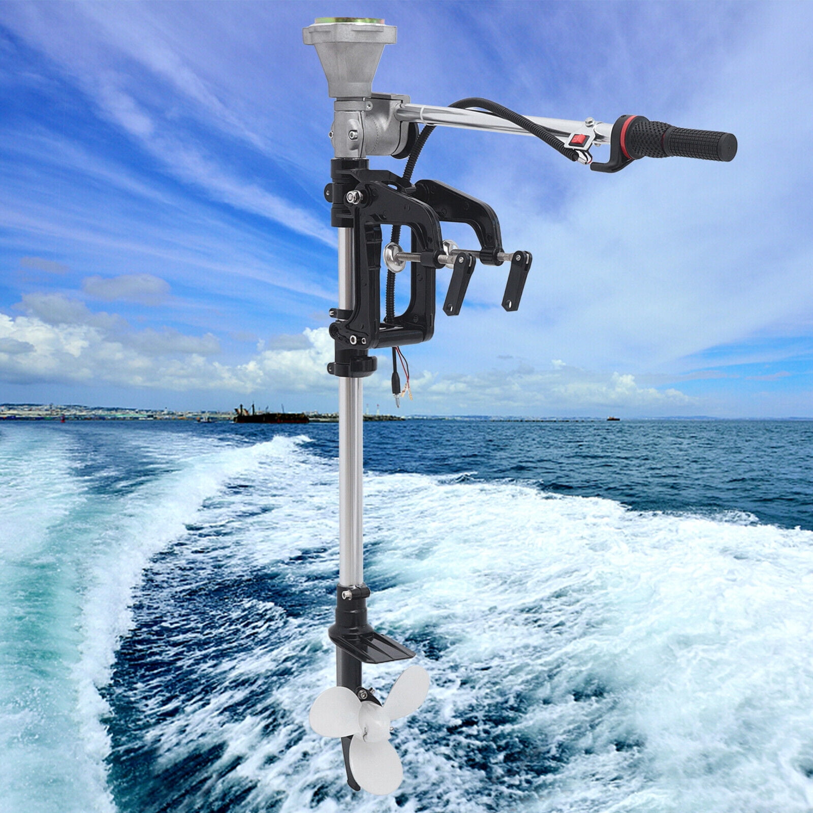 Outboard Motor Bracket Small Boat/Kayak Stand for 2 Strokes of 40-5 ...