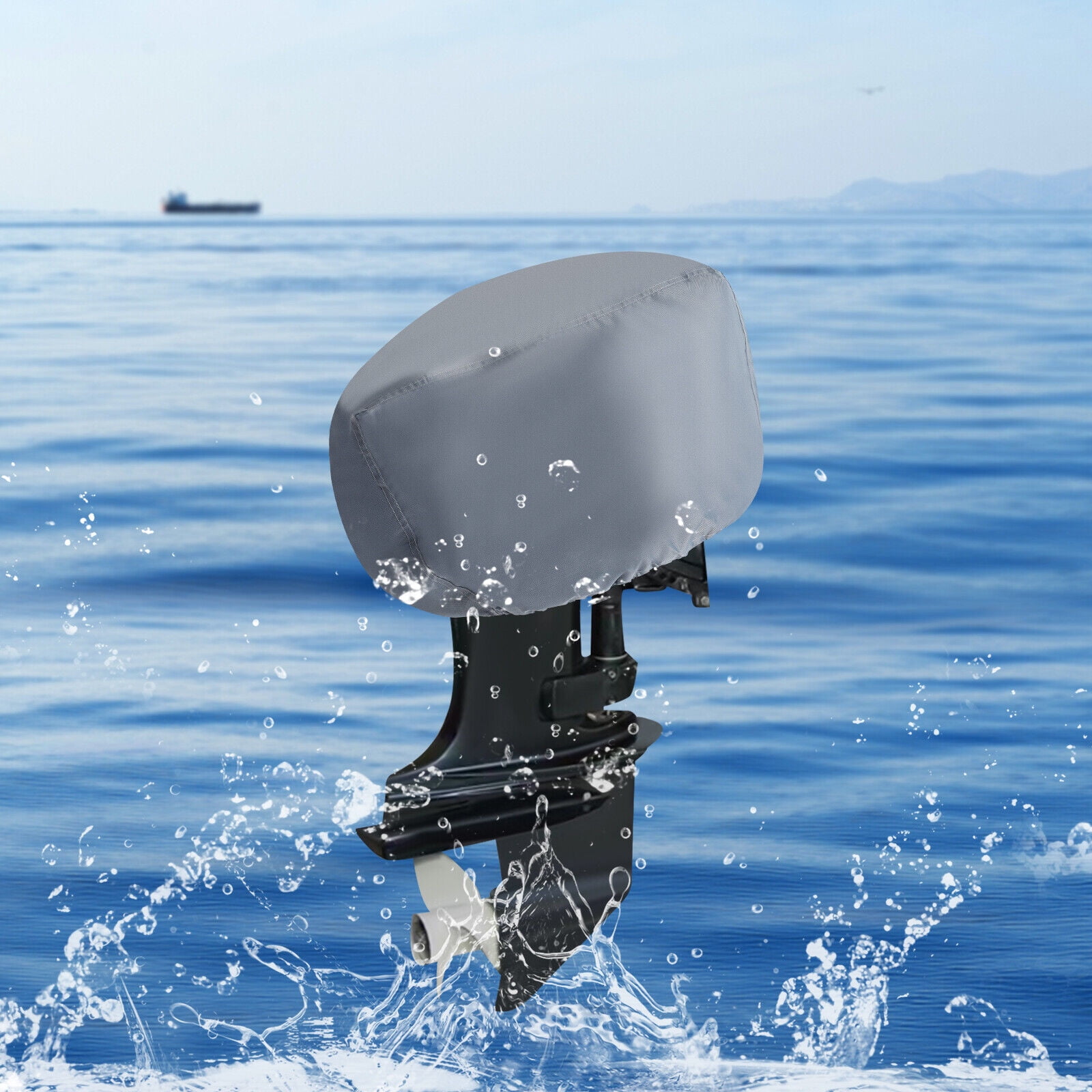 Outboard Motor Cover Outboard Engine Cover 420d Waterproof Yacht Boat ...