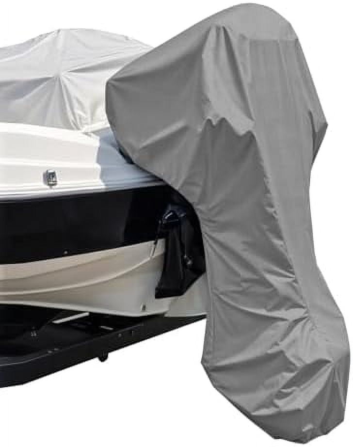 Outboard Motor Cover with Zipper, Waterproof, UV-Proof, Trailerable ...