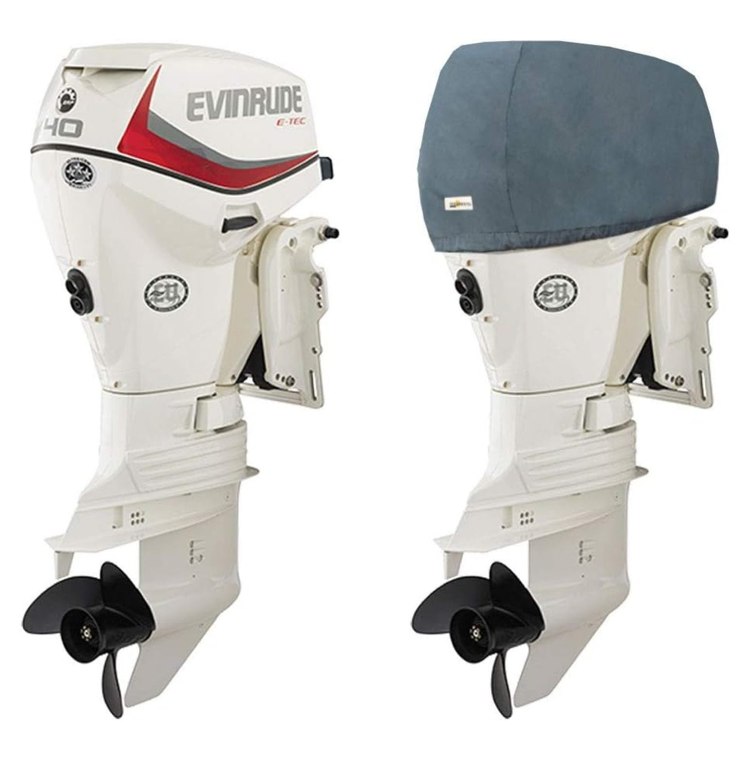 Outboard Motor Cowling Storage Cover for Evinrude (40-60HP (E-TEC 2CYL ...