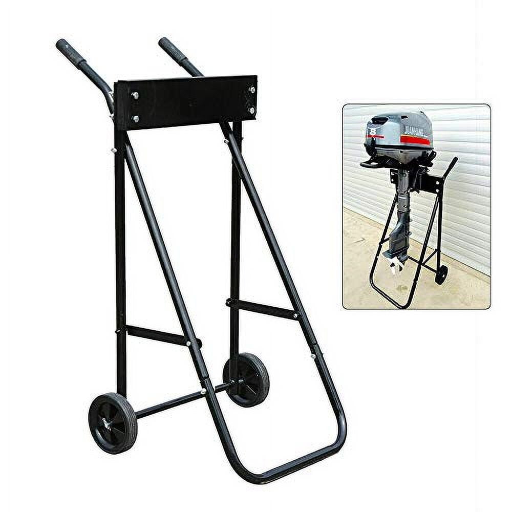 Outboard Motor Engine Trolley Stand Heavy Duty Foldable Boat Motor ...