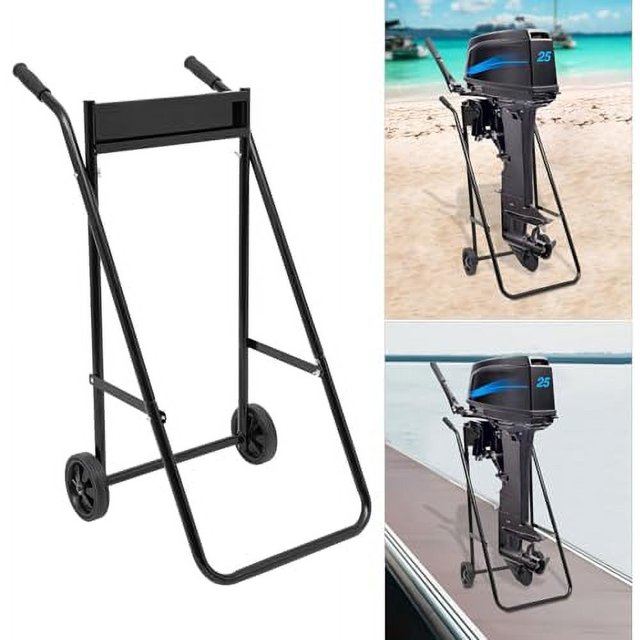 Outboard Motor Stand, Engine Carrier Stand 50KG/110 LBS Heavy Duty ...