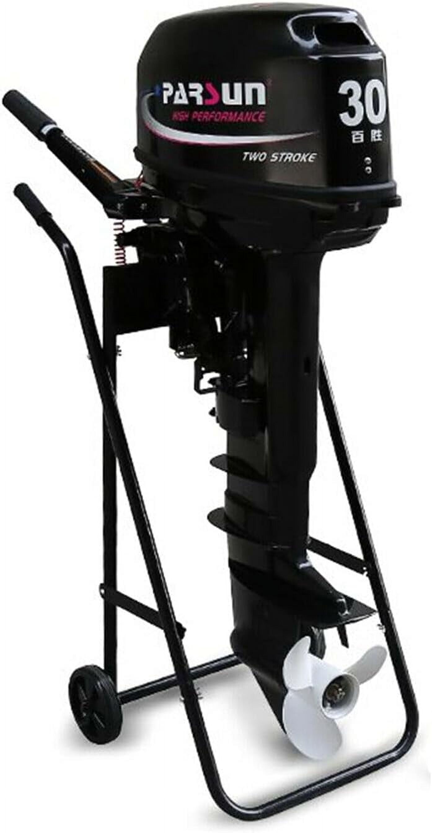 Outboard Motor Trolley Carrier Cart, Foldable Trolley Engine Stand Boat ...