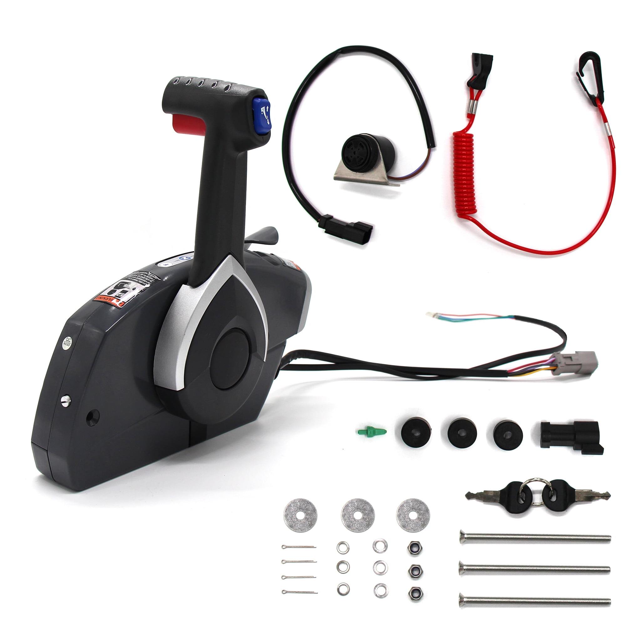 Outboard Remote Control Box, Side Control With Trim and Tilt Switch ...