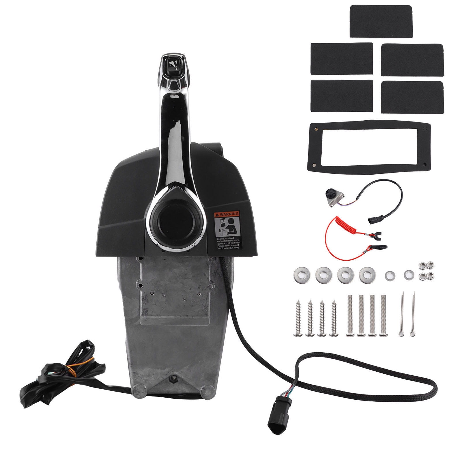 Outboard Remote Control Side Mount Single Lever Keyless 5006182 Fit for ...