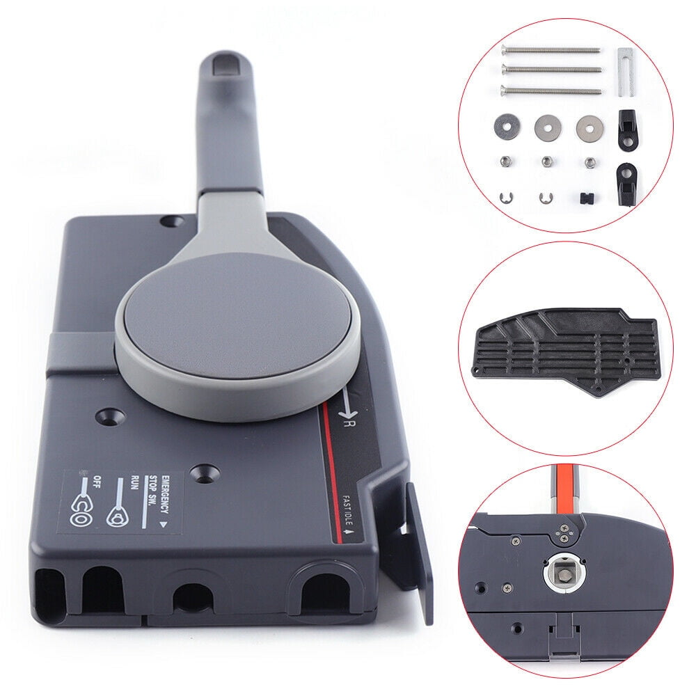 Outboard Side Remote Control Box Throttle/Shift 7-Pin Outboard Engine ...