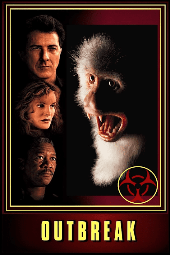 Outbreak 1995 Poster 24x36 - Dustin Hoffman Virus Thriller Medical Drama Film - Walmart.com