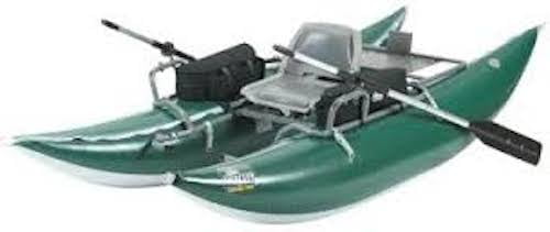Outcast PAC 1000FS - Pontoon Boat - Green/Gray - Walmart.com