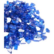 10lbs Tempered Crystal Glass for Gas Fire Pit Table, 1/2-inch ...