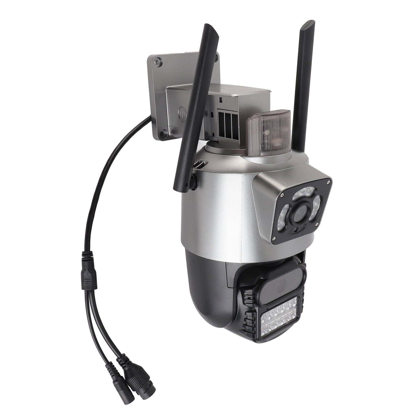 Outdoor 2MP+2MP Wireless Monitor Camera Dual Lens Wall Mount Smart WiFi ...