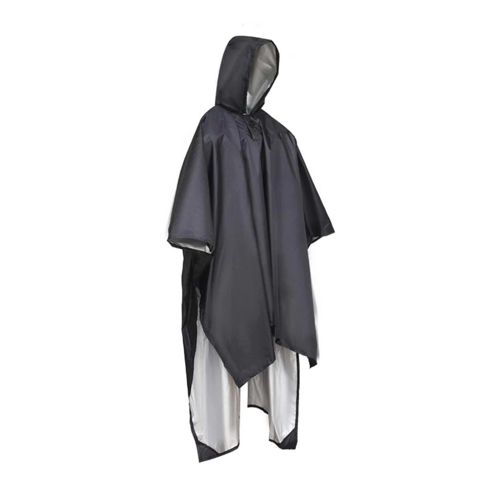 Outdoor 3-In-1 Convertible Raincoat Poncho, Windproof Waterproof Rain ...