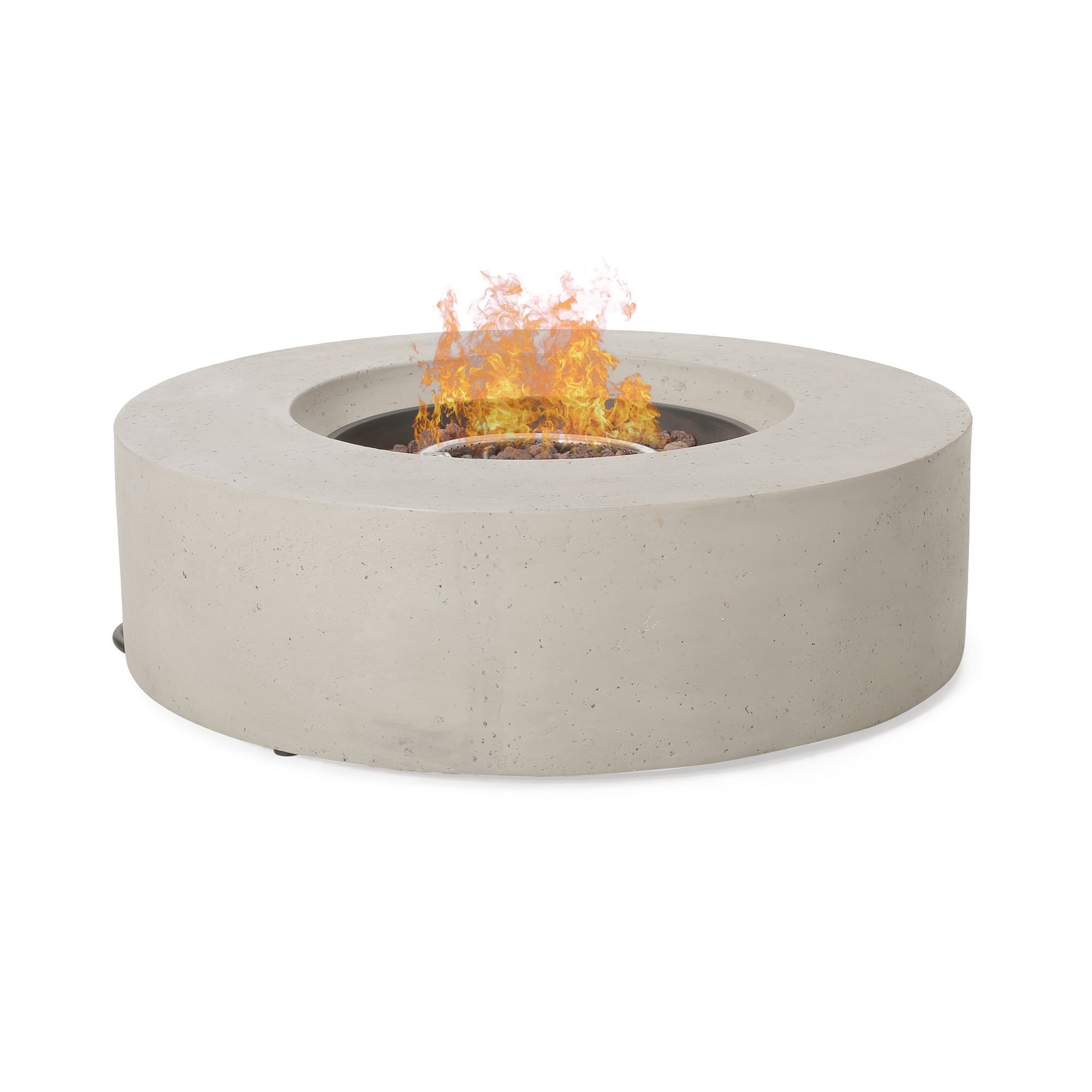 Outdoor 40" Propane Fire Pit Table, 50,000 BTU Patio Fire Table ...