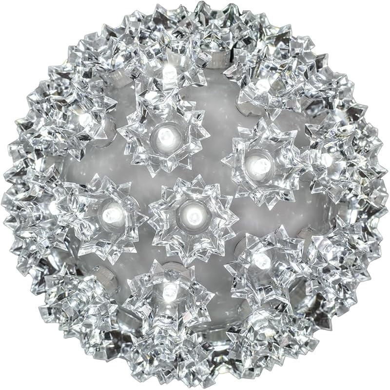 Outdoor 50 LED Light Sphere, Hanging Tree LED Starlight Sphere 6 ...