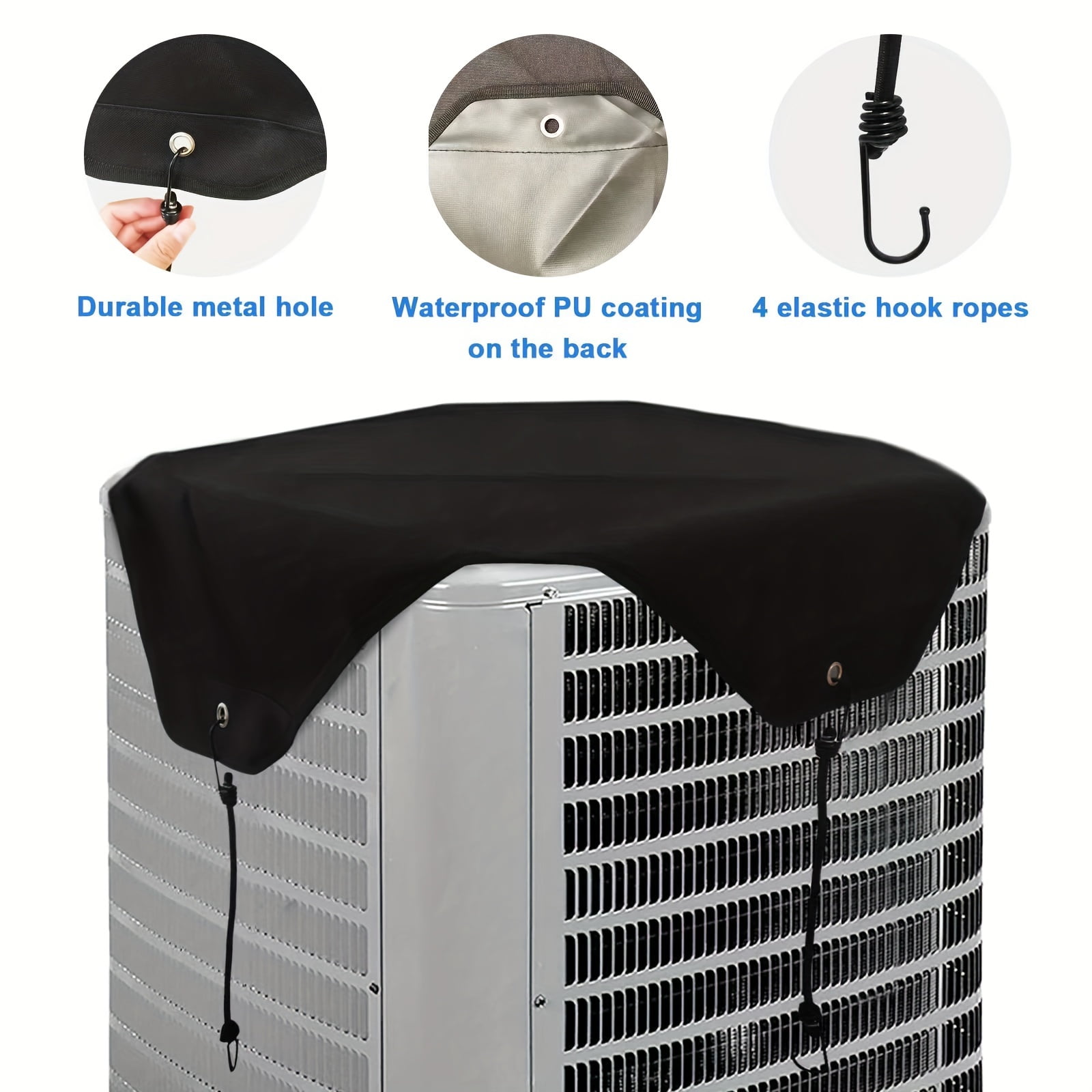 Outdoor AC Top Cover Central AC Cover Top, Air Conditioner Cover, Heavy ...
