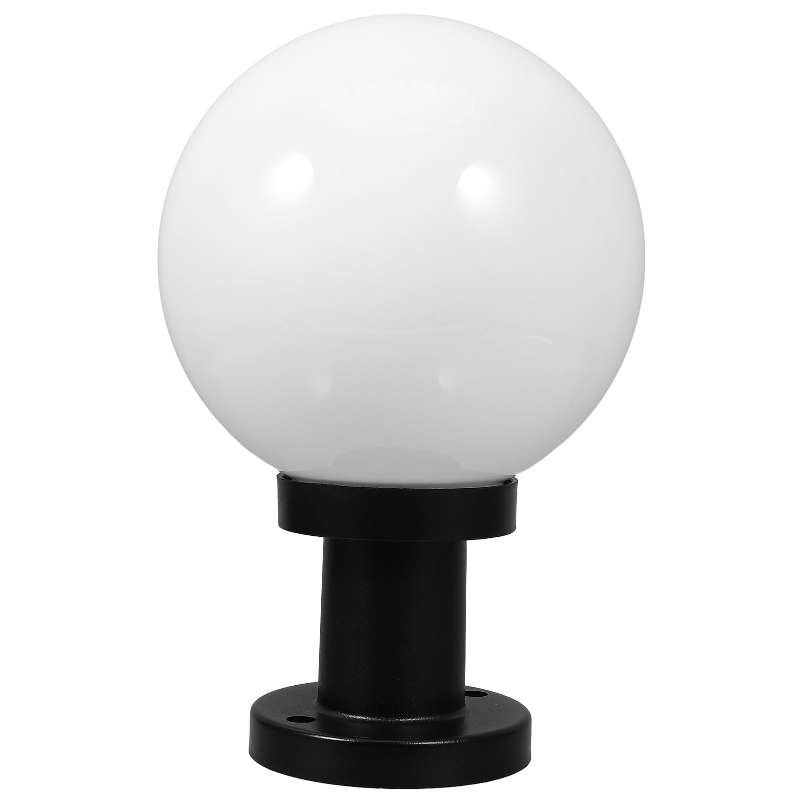 Outdoor Acrylic Milk White Globe Lamp Shade for Wall Sconce and Lamp ...