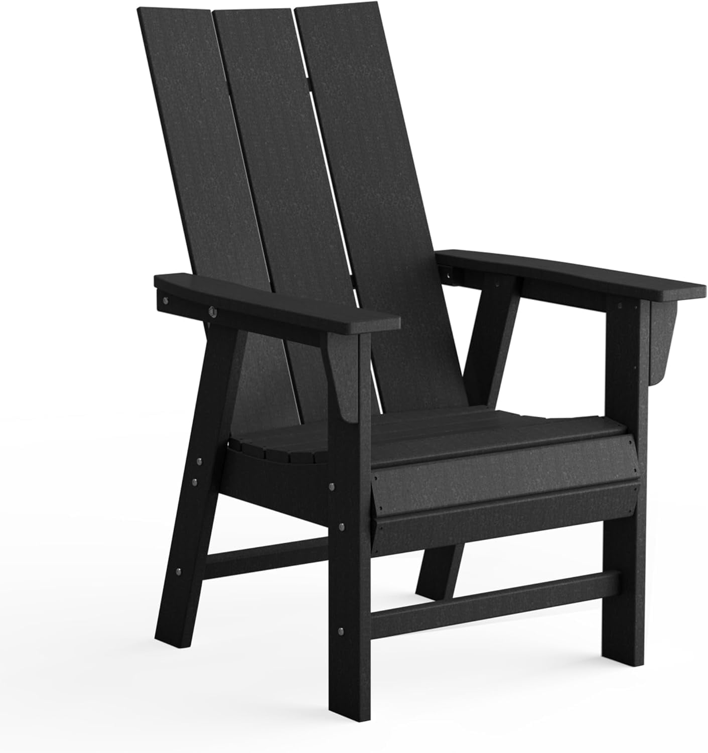 Outdoor Adirondack Chair, HDPE Patio Balcony Chair, Portside Seashell ...