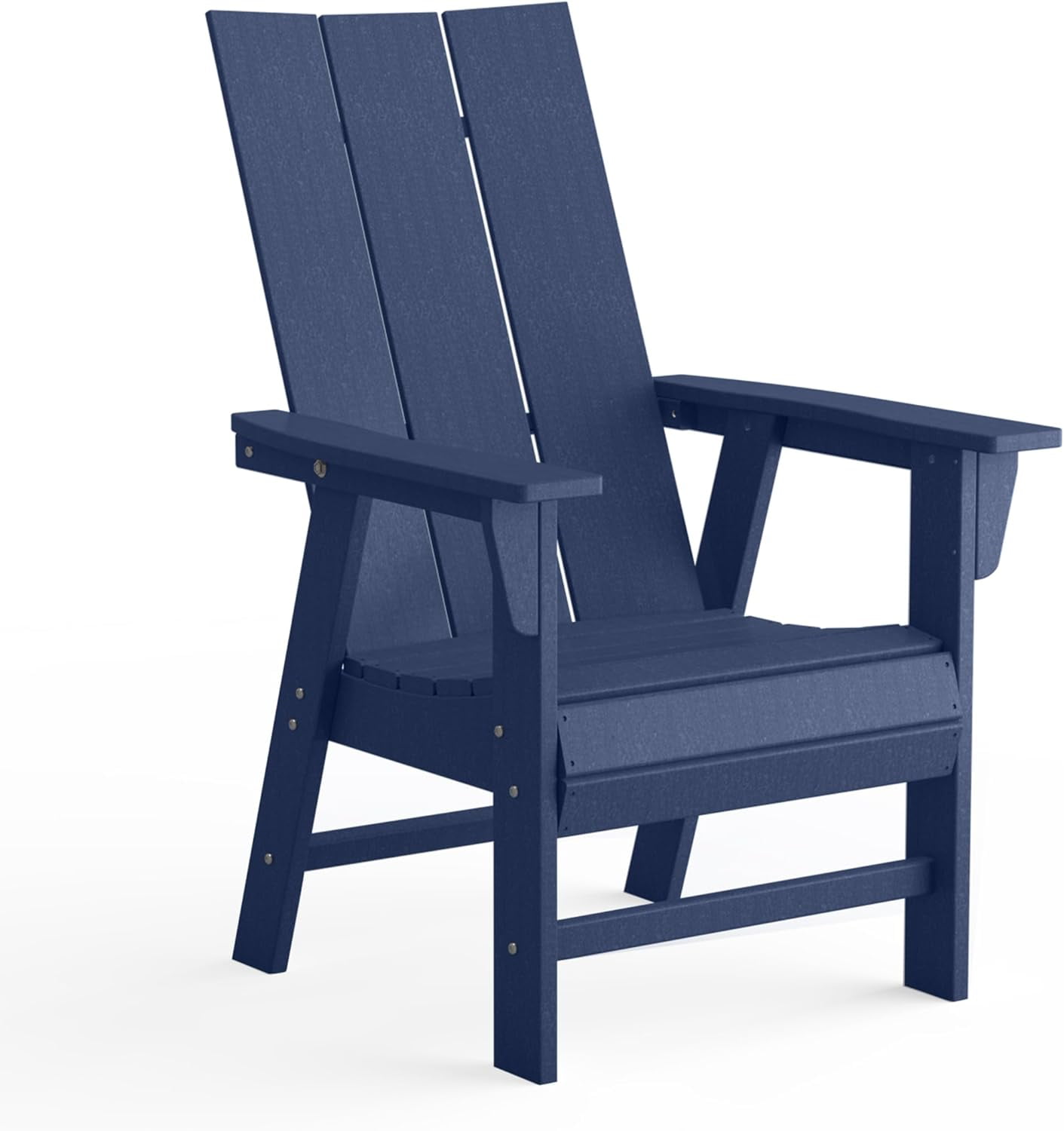 Outdoor Adirondack Chair, HDPE Patio Balcony Chairs, Portside Seashell ...