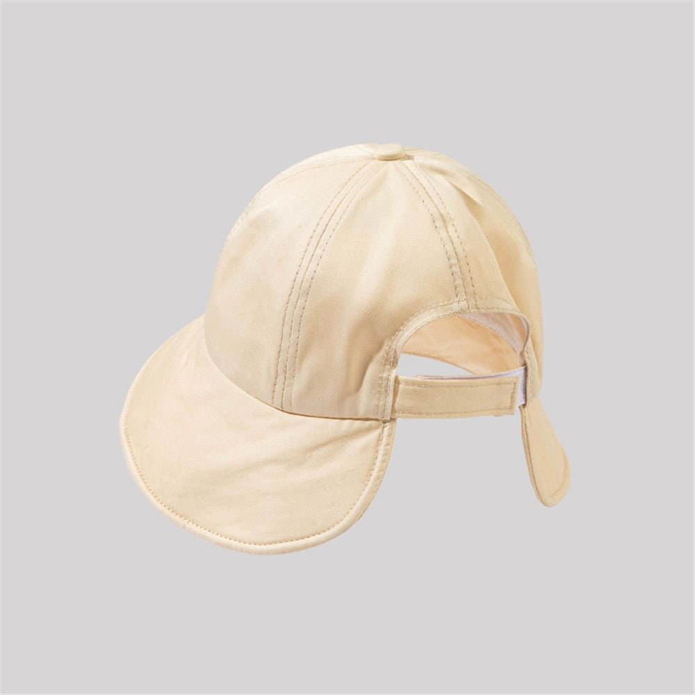 Outdoor Adjustable Cotton Soft Bucket Hat Panama Cap Ponytail Cap Beach ...