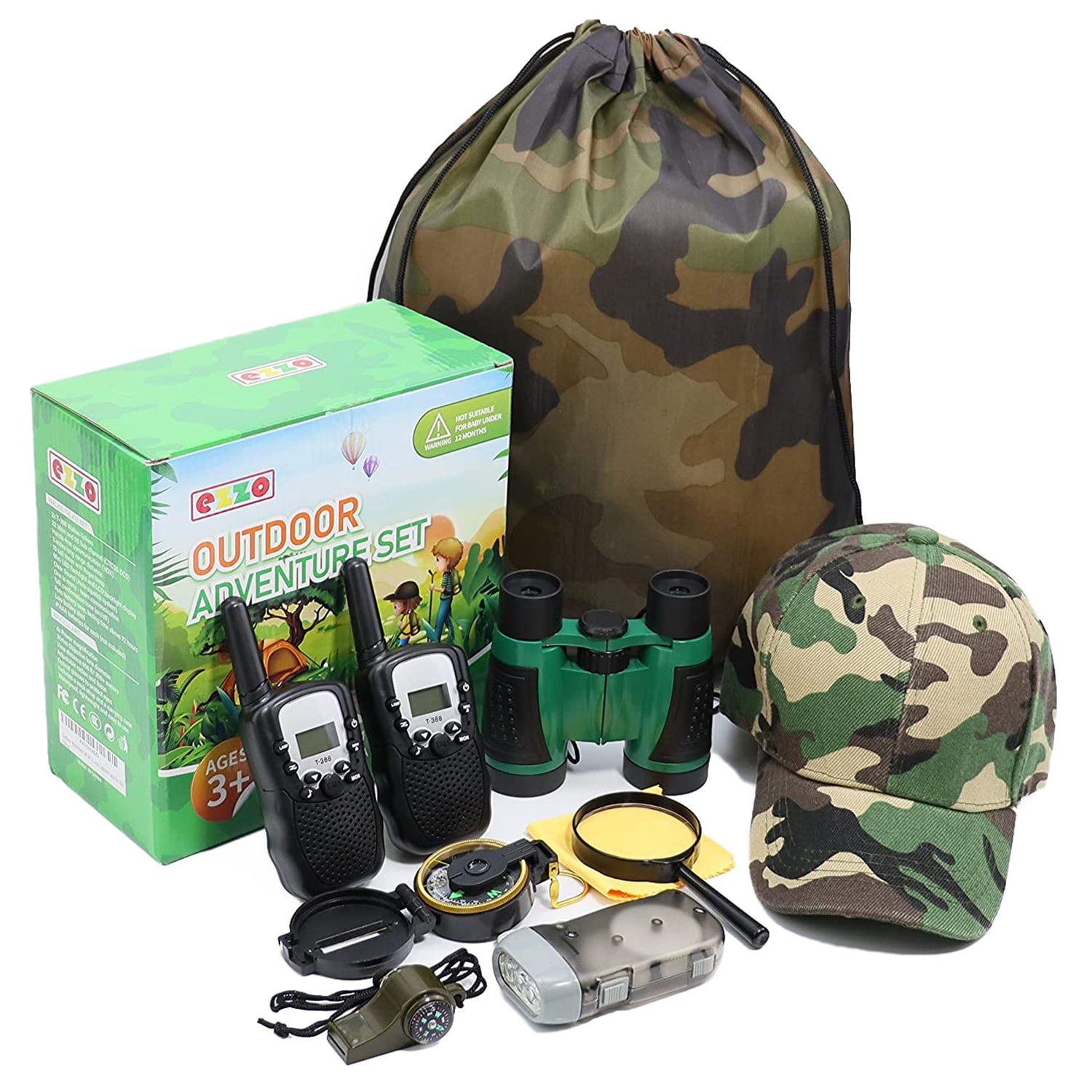 Free Shipping! Outdoor Adventure Set Backyard Exploration Camping ...