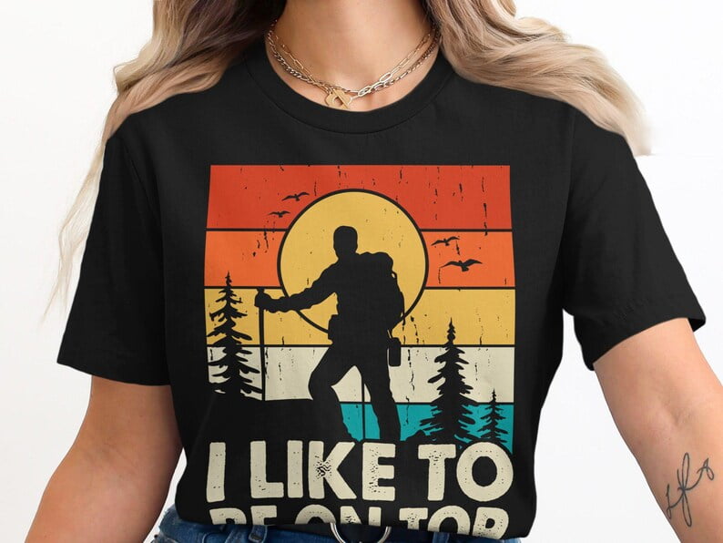 Outdoor Adventure T-Shirt, Mountain Climbing Shirt, Hiking Shirt ...