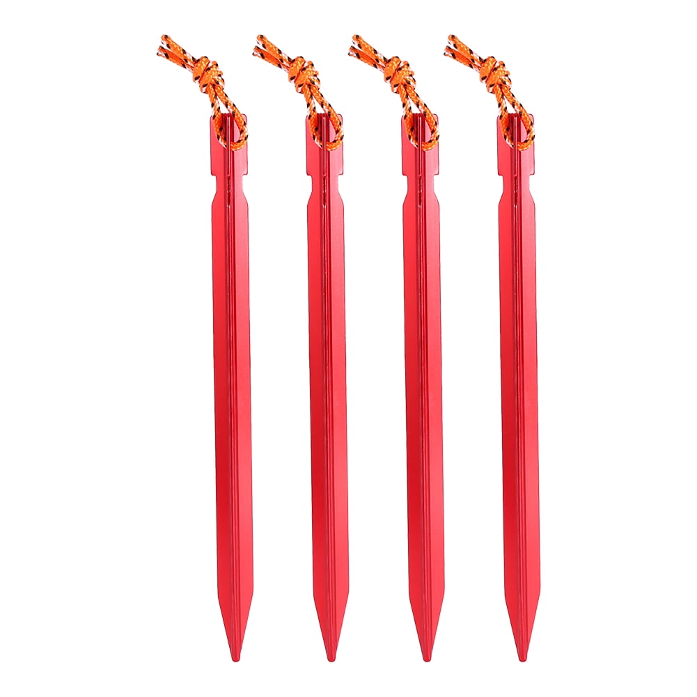 Outdoor Adventurer's Best Friend, Heavy Duty Ground Stakes Made Of 7075 ...