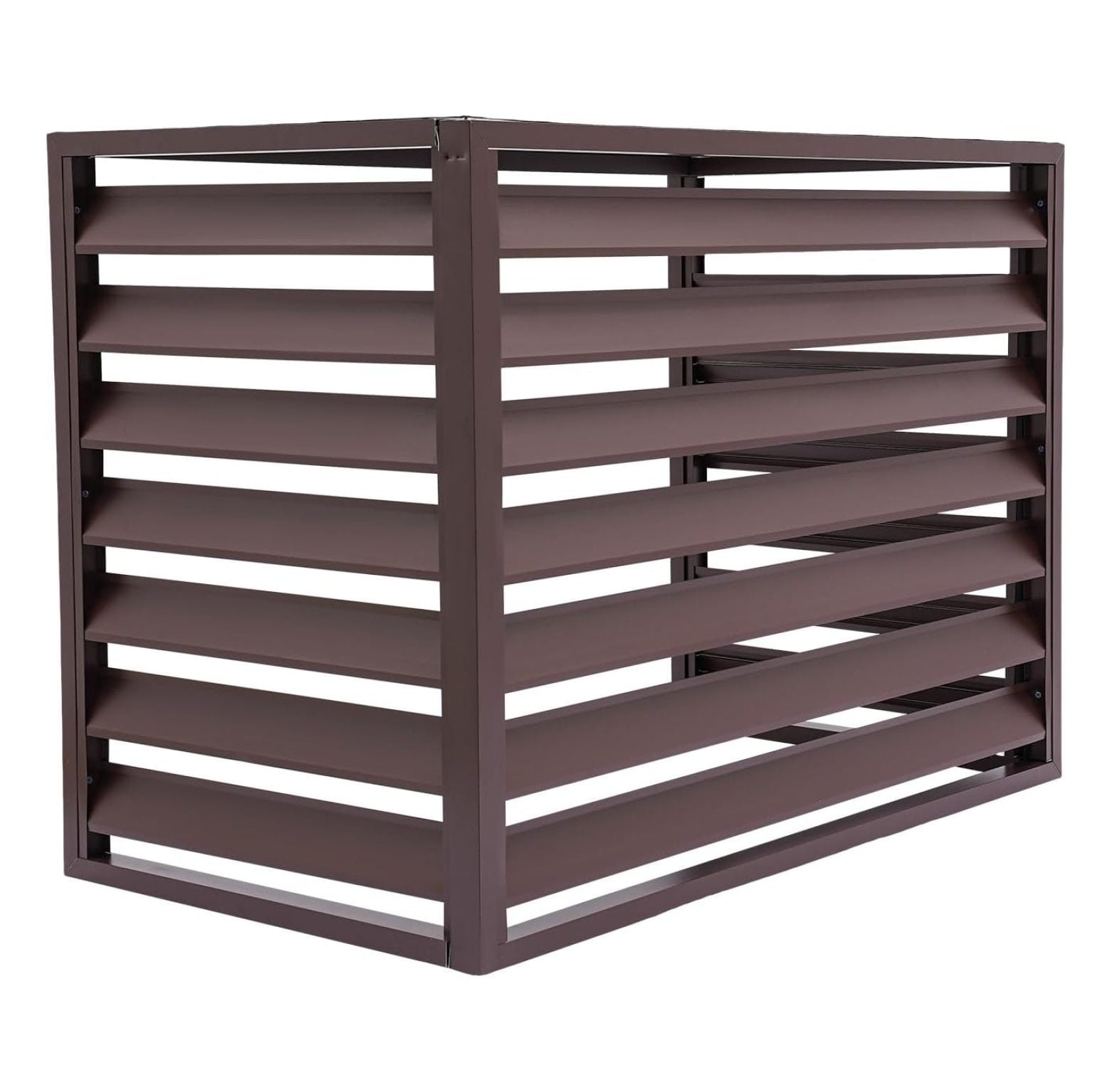 Outdoor Air Conditioner Privacy Fence Air Conditioner Fence Aluminum ...