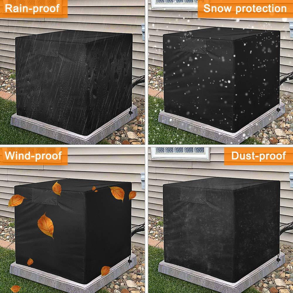 Outdoor Air Conditioning Unit Cover, Ust-proof And Antifreeze Cover For ...
