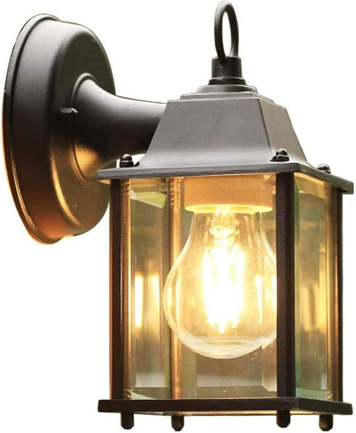 Outdoor American Industrial Wall Lamp Outdoor Waterproof Lantern E27 ...