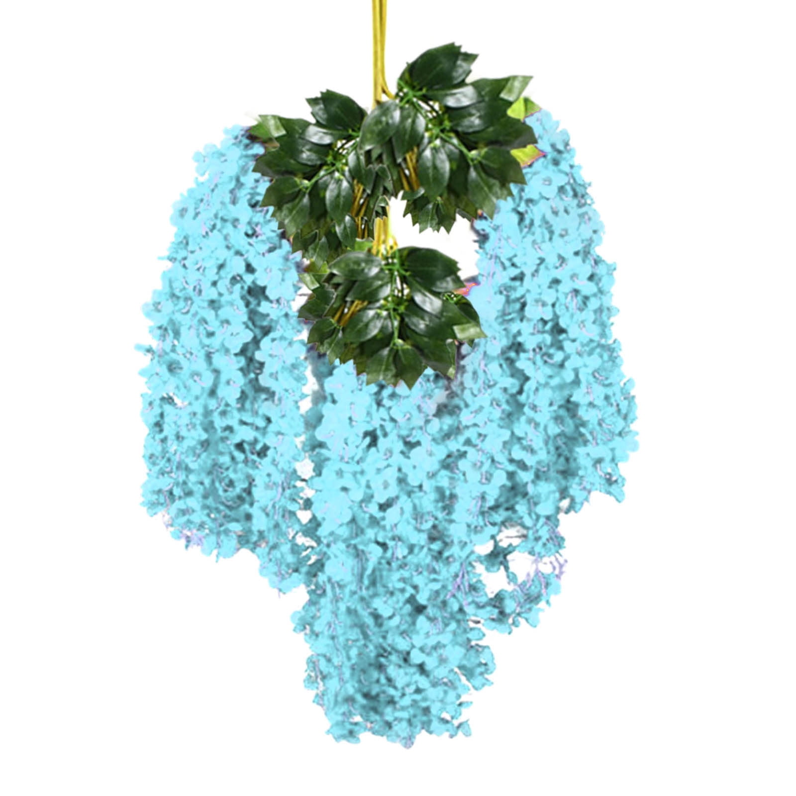 Outdoor Artificial Hanging Plants Set of 12, Hanging Plant Hanging ...