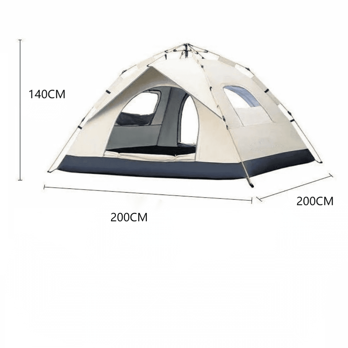 Outdoor Automatic Quick-opening Tent Automatic Rainproof Sunshine-proof ...