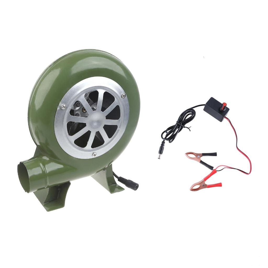 Outdoor BBQ Fan Air Blower Electric Barbecue Fan Blower Charcoal Grill ...
