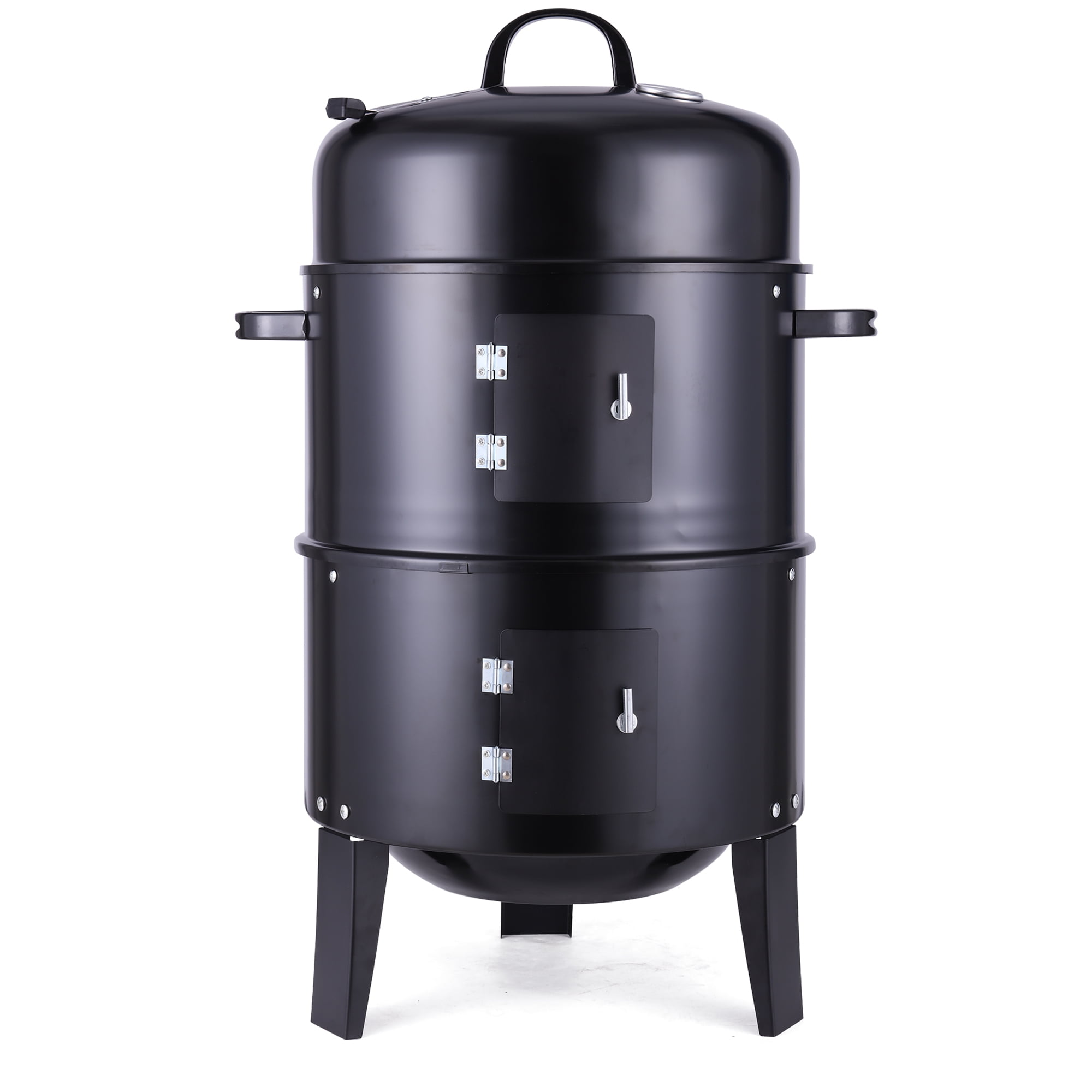 Outdoor BBQ Grill, Barrel Charcoal Grill, Camping Barbecue Grill for ...