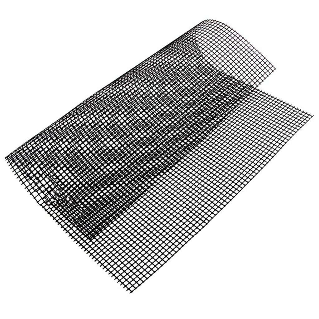 Outdoor BBQ Grill Mesh Mat Non-Stick Barbecue Grilling Wire Net Sheet ...