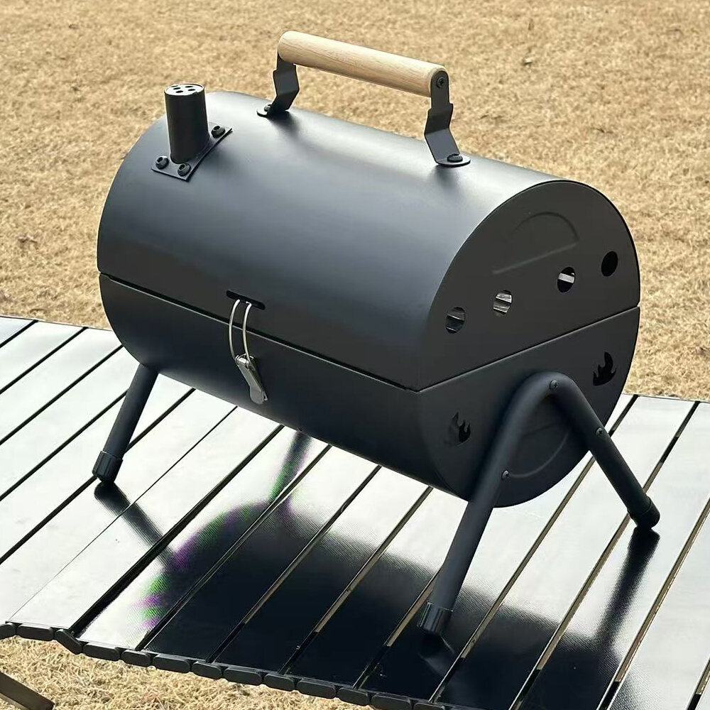 Outdoor BBQ Grills Portable Charcoal Grill with , Small Tabletop ...