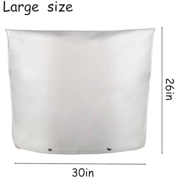 Outdoor Backflow Preventer Insulation Cover -Insulated Pouch for Winter ...