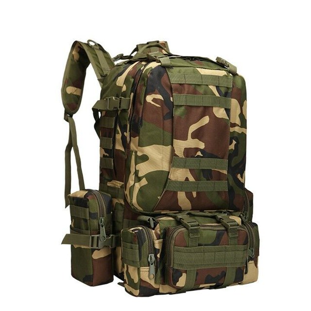 Outdoor Backpack Camping Military Tactical Travel Hiking Sports Bags ...