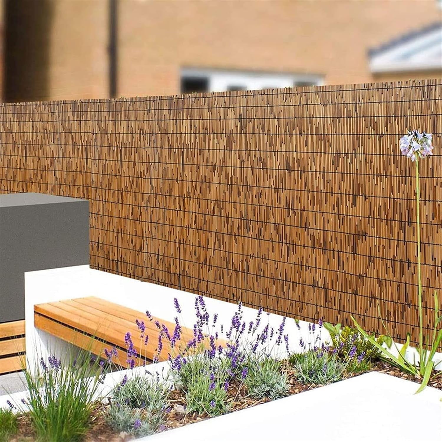 Outdoor Bamboo Fencing Roll,Reed Screening,Patio Privacy Fences Screen ...