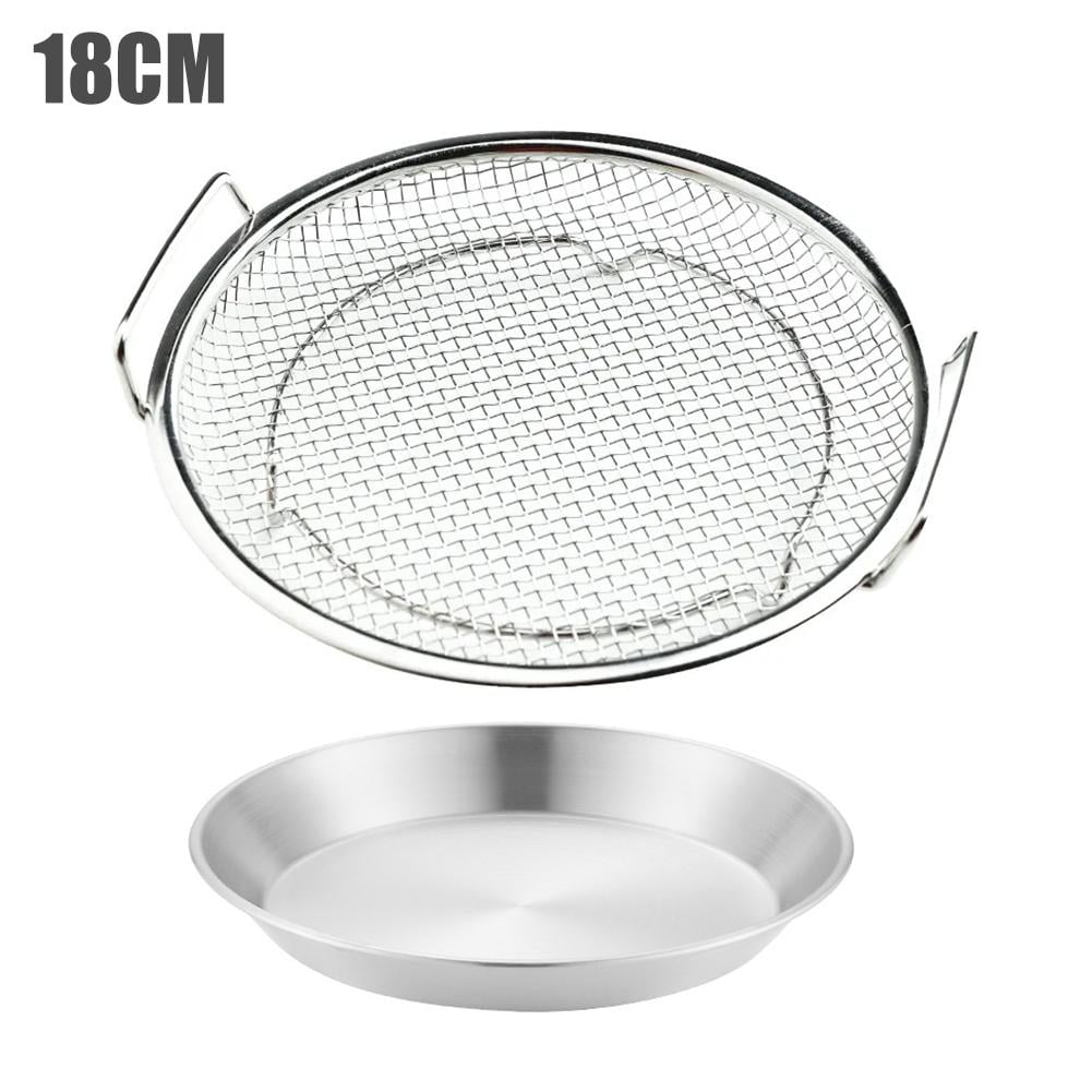 Outdoor Barbecue Frying Oil Drain Rack Stainless Steel Mesh Filter ...