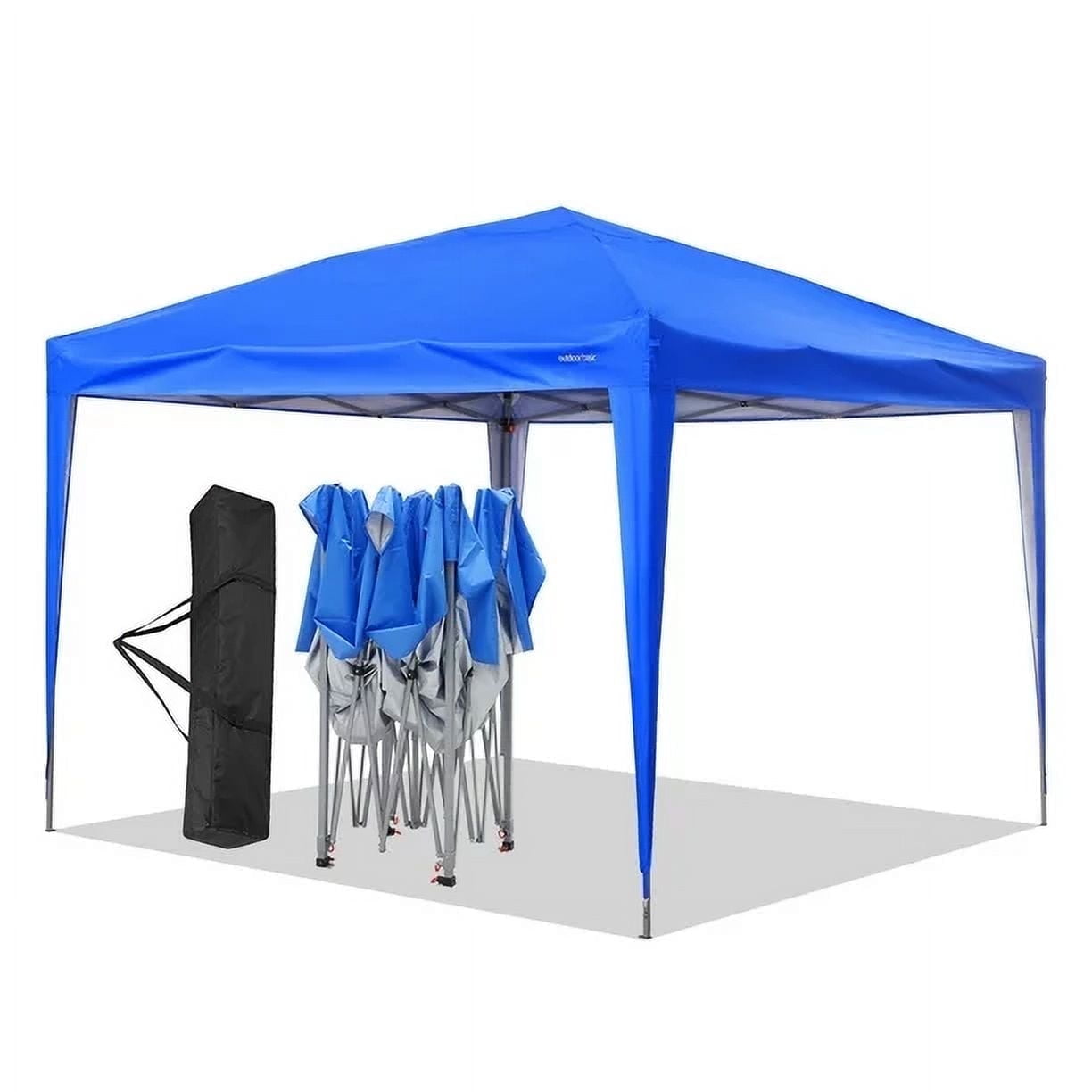 Outdoor Basic Easy Quick Shade 10x10 FT Pop Up Canopy Tent, Instant ...